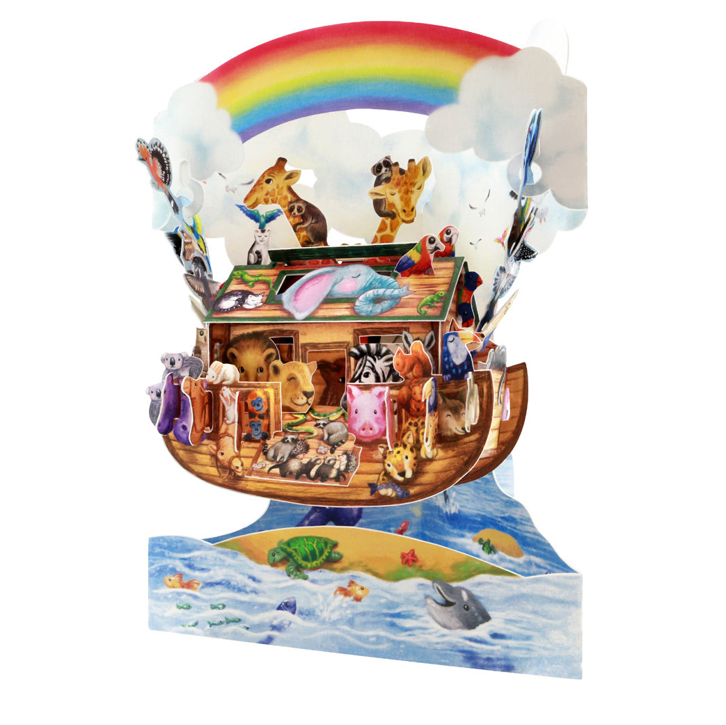 Noahs Ark, 3D, Pop-Up Card – Floral Acres Greenhouse & Garden Centre