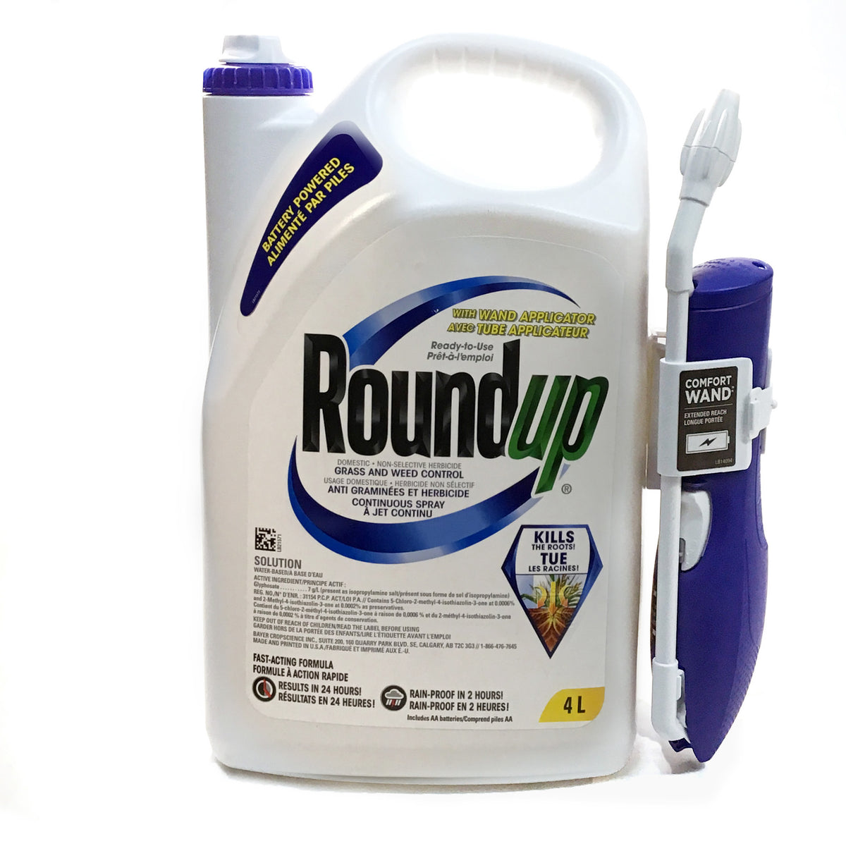 Roundup Ready-to-Use w/ Wand Applicator, 4L – Floral Acres Greenhouse ...