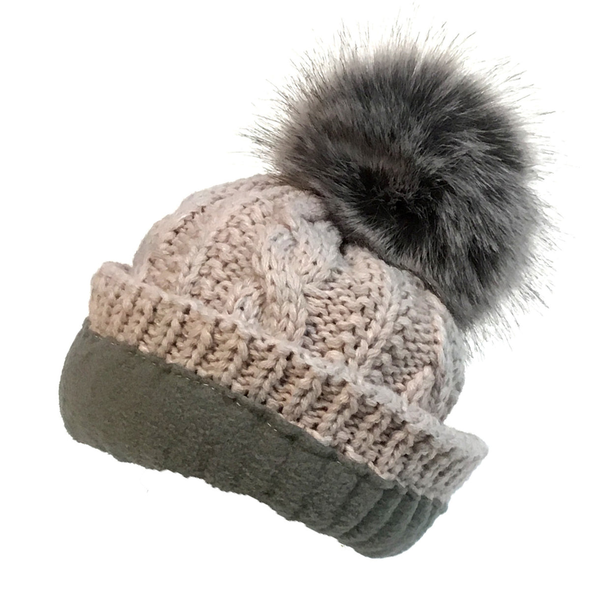 Cable Knitted Toque, Light Pink – Floral Acres Greenhouse & Garden Centre