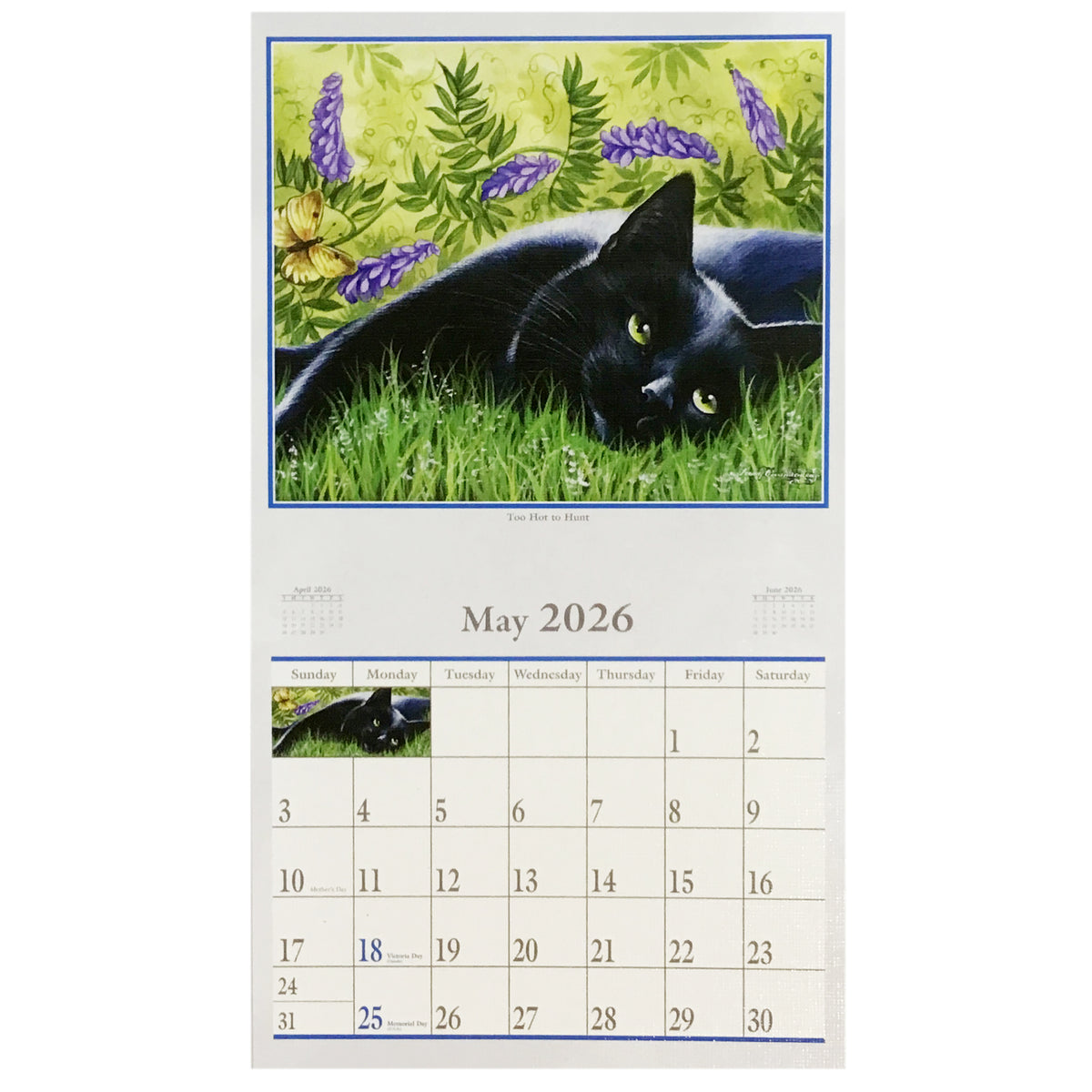 Calendar, Cat's Meow, 2026 – Floral Acres Greenhouse & Garden Centre