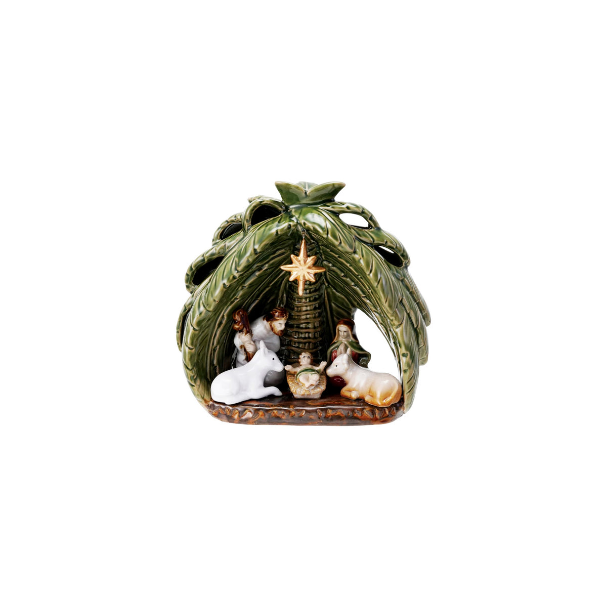 Decor, Ceramic Nativity, Set of 6 – Floral Acres Greenhouse & Garden Centre