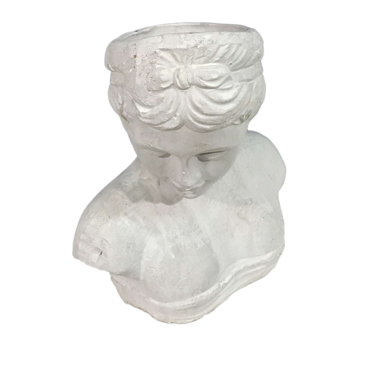 Planter, Cleopatra Bust Sculpture, Open Head – Floral Acres Greenhouse ...