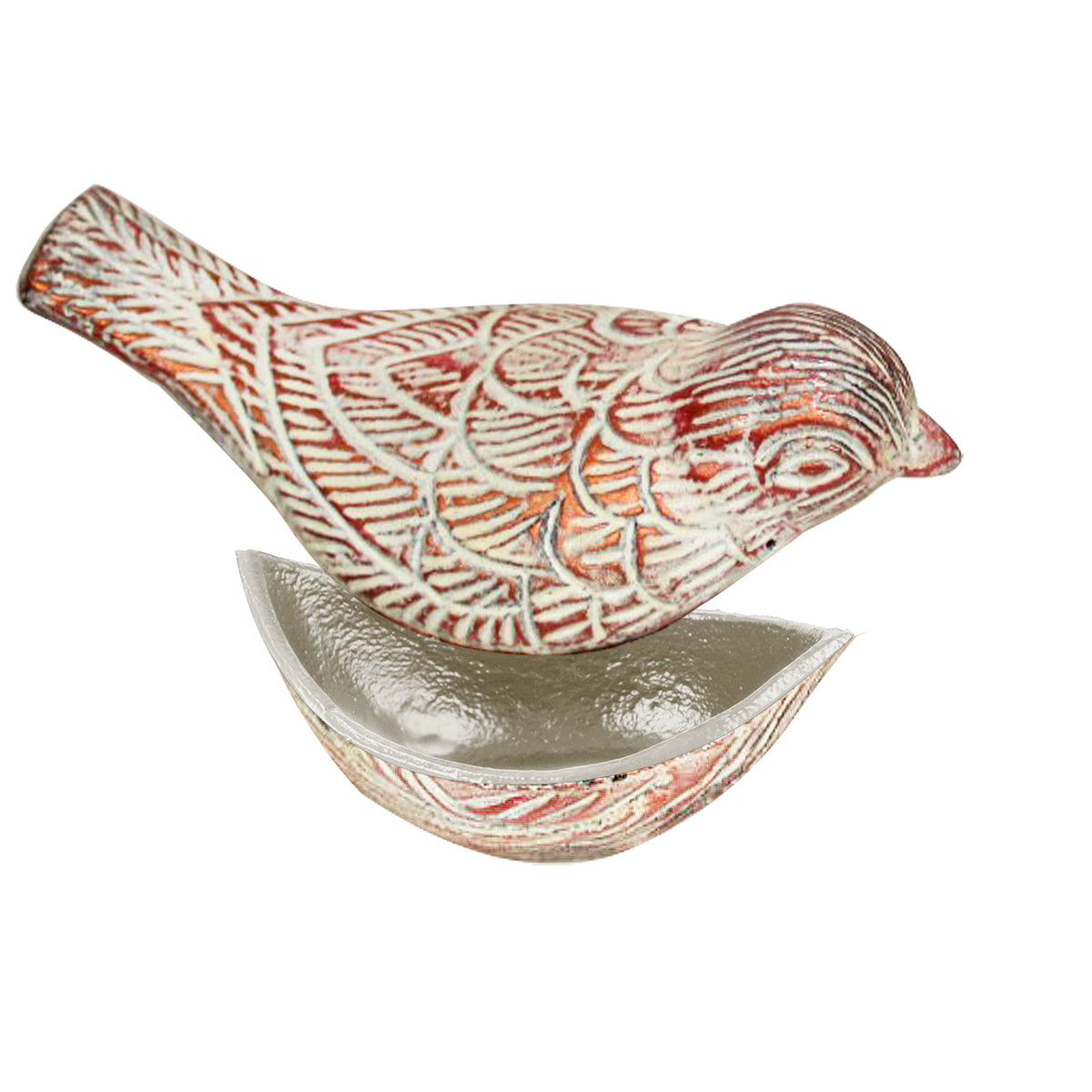 Cast Aluminum Key Hider, White Bird – Floral Acres Greenhouse & Garden ...